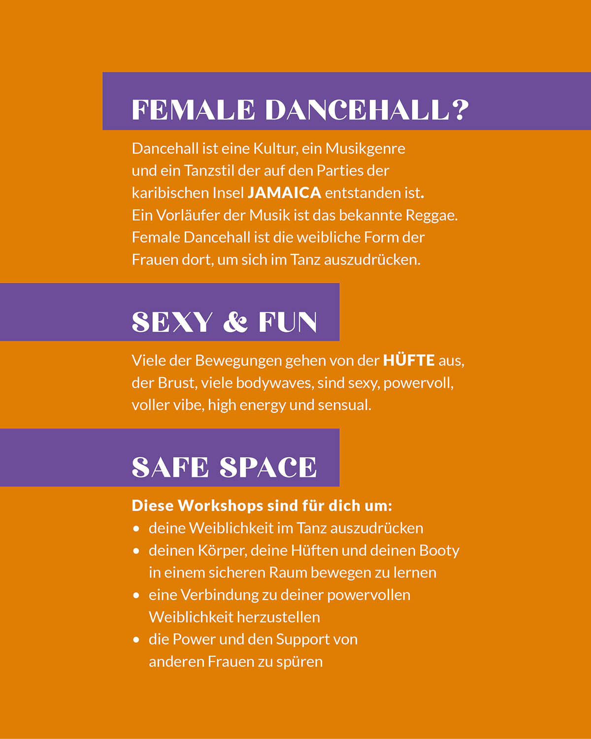 Female Dancehall Workshops – Summer Classes - DANCE BASE